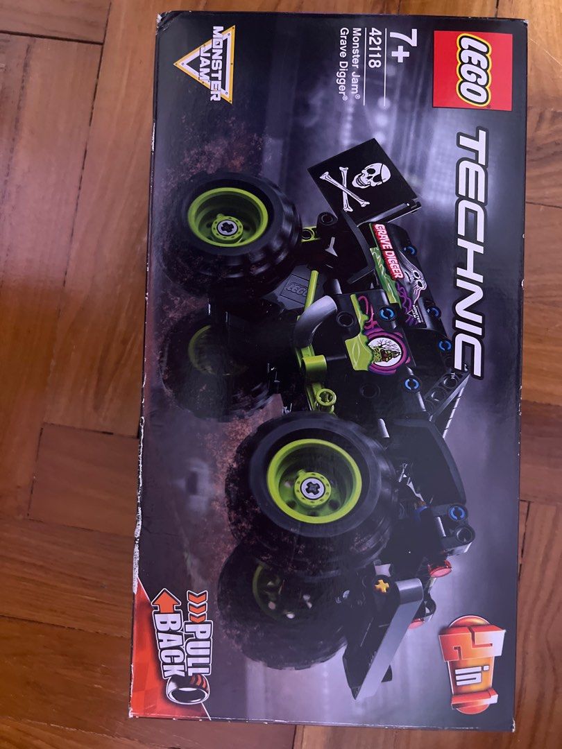 LEGO Technic 42118 Monster Jam Grave Digger, Hobbies & Toys, Toys ...