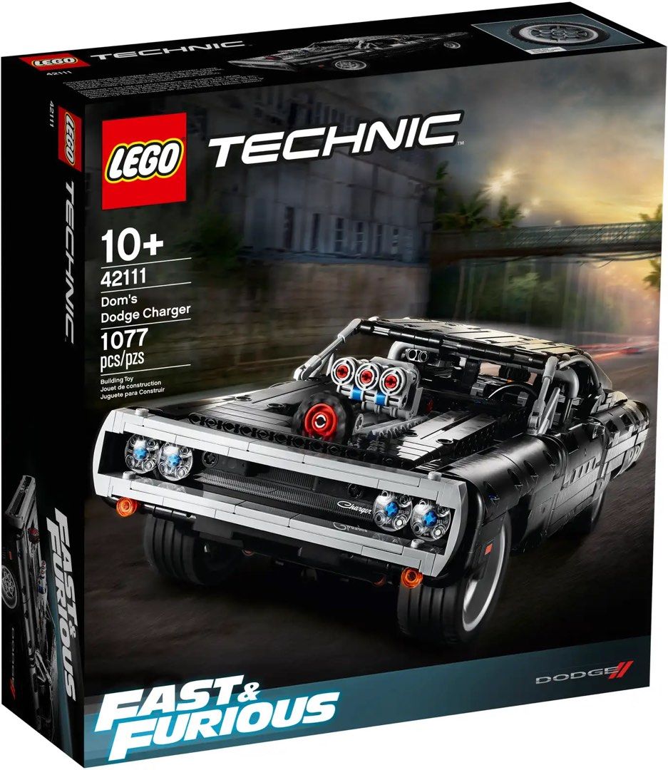 Lego Technic Dom’s Dodge Charger 42111, Hobbies & Toys, Toys & Games on ...