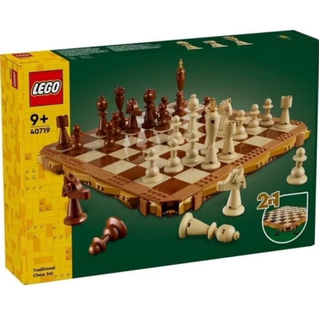 LEGO Traditional Chess Set 40719, Hobbies & Toys, Toys & Games on Carousell
