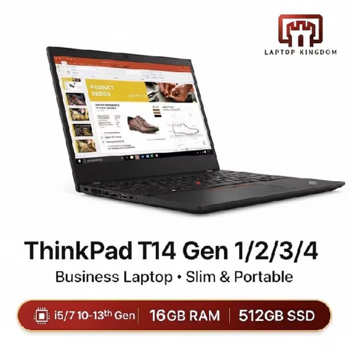 Lenovo ThinkPad T14 Gen 1/2/3/4 Business Laptop, Computers & Tech ...