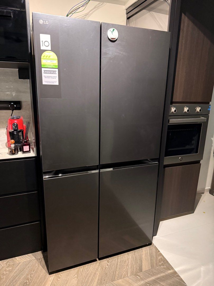 LG Side by Side 647L Fridge, TV & Home Appliances, Kitchen Appliances ...
