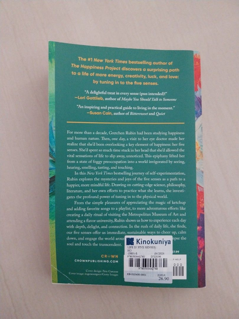 Life in five senses, Hobbies & Toys, Books & Magazines, Fiction & Non ...