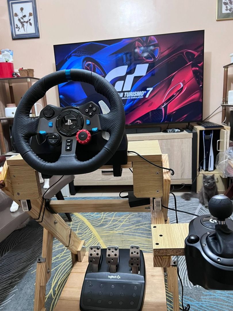 Logitech G29 Driving Force Steering Wheels & Pedals, Video Gaming ...