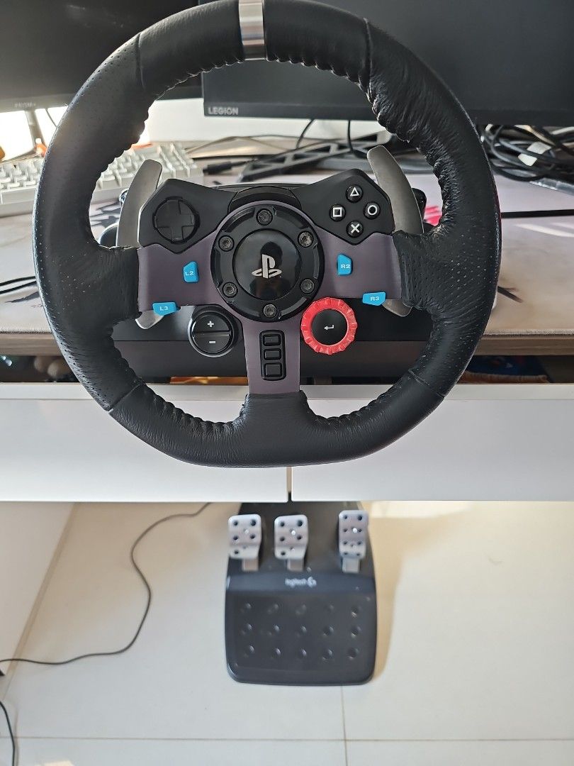 Logitech g29 pedel and wheel, Video Gaming, Gaming Accessories ...