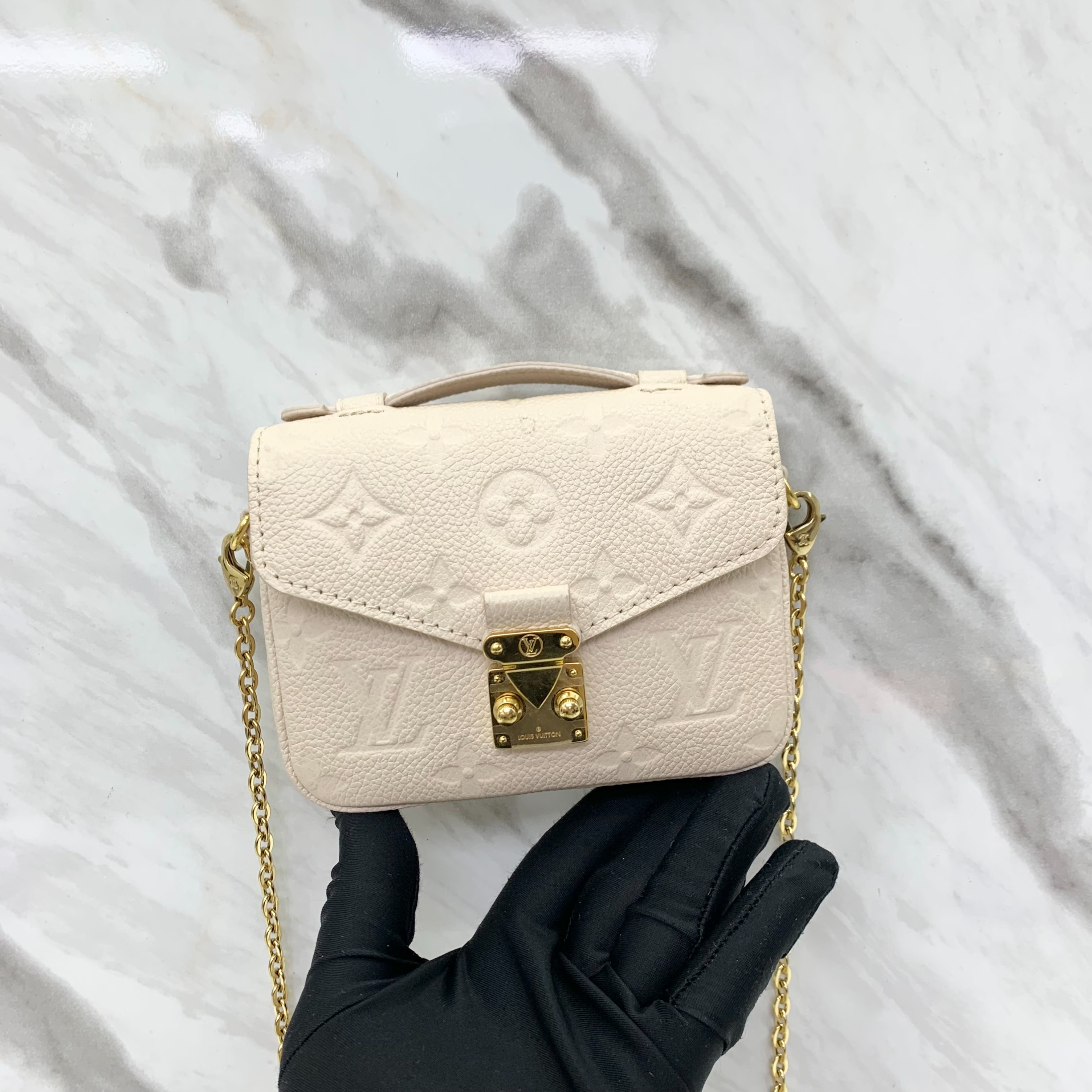 LOUIS VUITTON M81267 WHITE MICRO METIS RFID 257058254 YT, Luxury, Bags ...