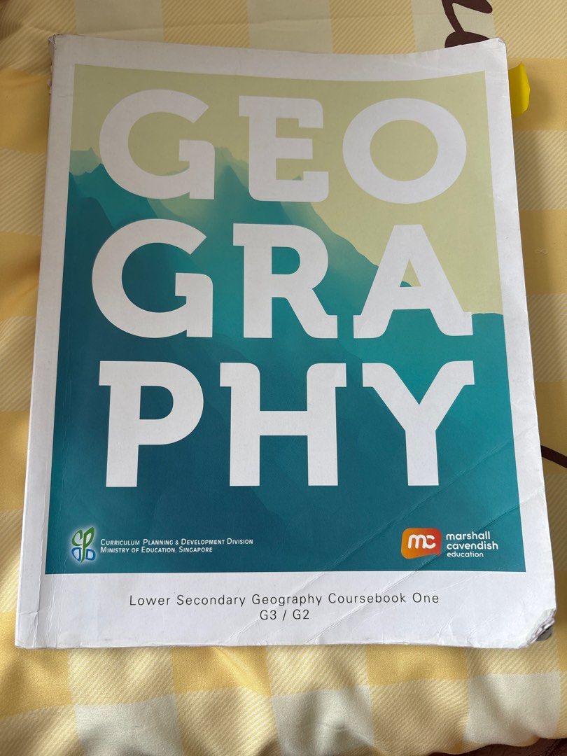 Lower Secondary Geography Coursebook One G3/G2, Hobbies & Toys, Books ...