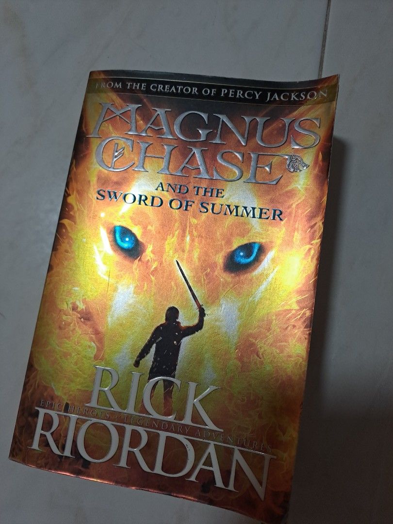 Magnus Chase and the Sword of Summer by Rick Riordan, Hobbies & Toys ...