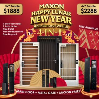 Metal Gate + Door And Gate Digital Lock, Furniture & Home Living ...