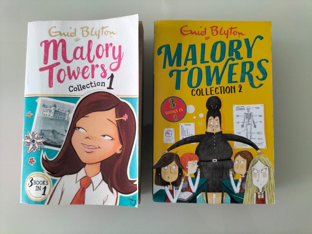 (OPEN TO BARGAIN) Malory Towers Collection 1 & 2 by Enid Blyton ...