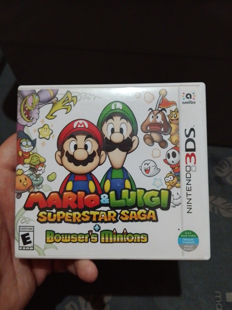 Mario & Luigi Superstar Saga: Bowser's Minions - 3DS, Video Gaming ...