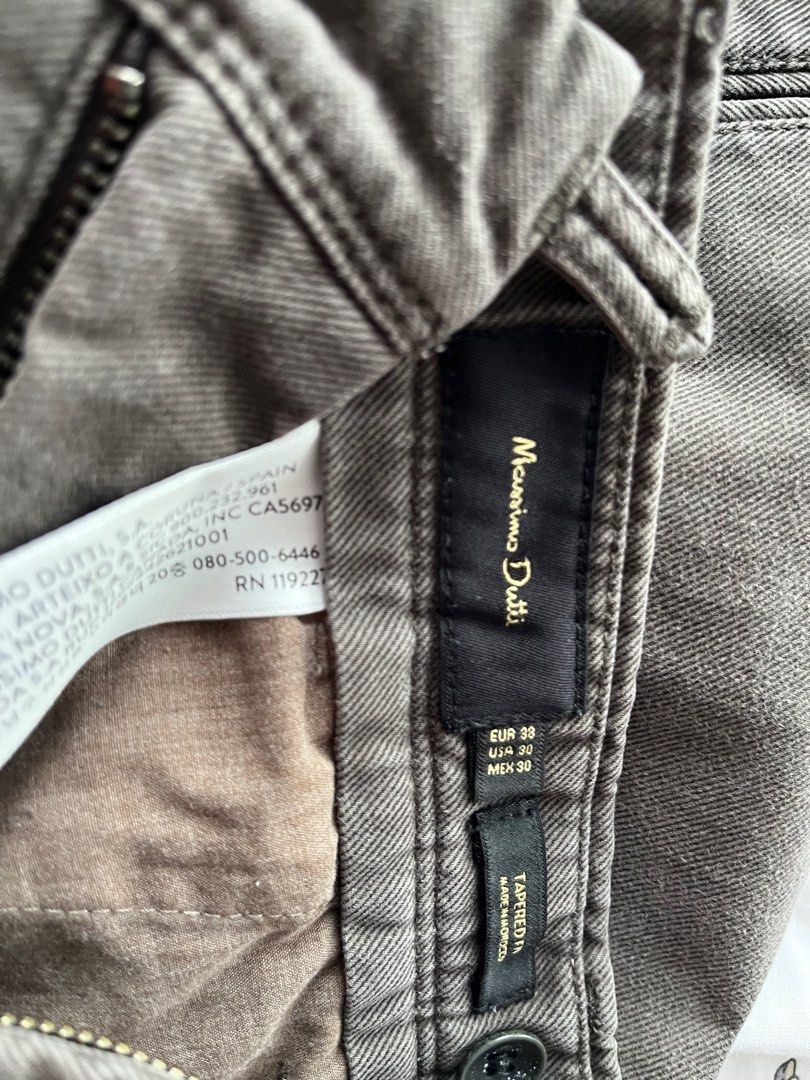 Massimo Dutti Chino Pants - EUR 38, Men's Fashion, Bottoms, Chinos on ...