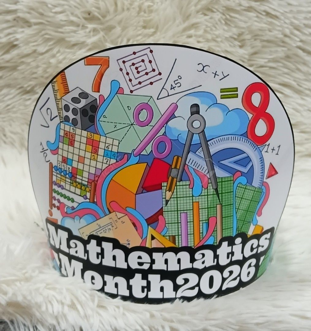 Mathematics Month Headdress, Hobbies & Toys, Stationary & Craft, Art ...
