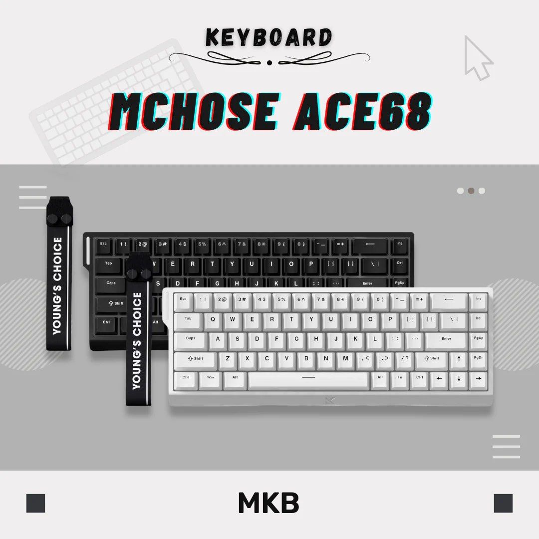 Mchose ace 68 magnetic keyboard, Computers & Tech, Parts & Accessories ...