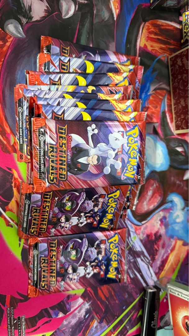 MEGA DREAM UNSHRINK AND DESTINED RIVALS LOOSE PACKS, Hobbies & Toys ...