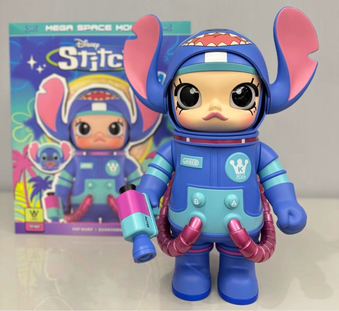 Mega Space Molly 400% Stitch Disney, Hobbies & Toys, Toys & Games on ...