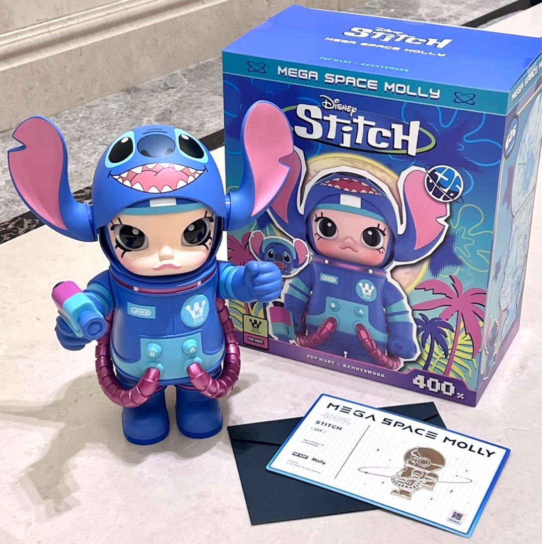 Mega Space Molly 400% Stitch Disney, Hobbies & Toys, Toys & Games on ...