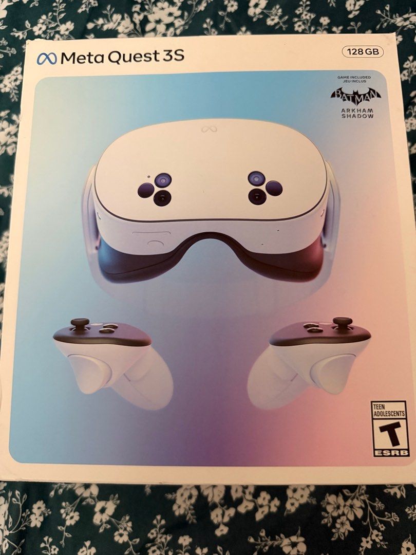 Meta Quest 3S 128GB VR Headset, Video Gaming, Video Game Consoles ...