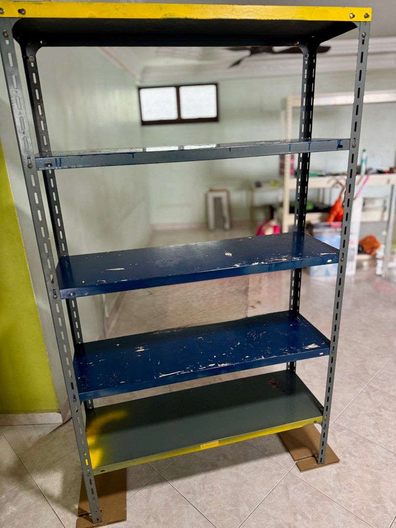 Metal Shelving Unit - 5 Tier, Furniture & Home Living, Furniture ...