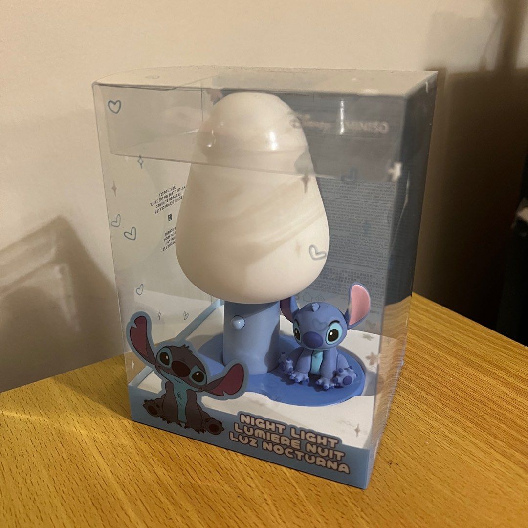 MINISO Disney Stitch LED Night Lamp Night Light, Furniture & Home ...