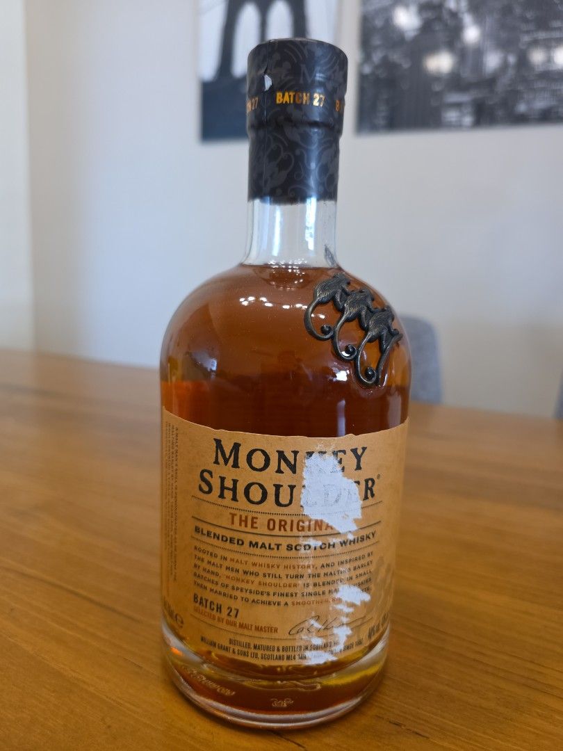 Monkey Shoulder Blended Malt Scotch Whisky, Food & Drinks, Alcoholic ...