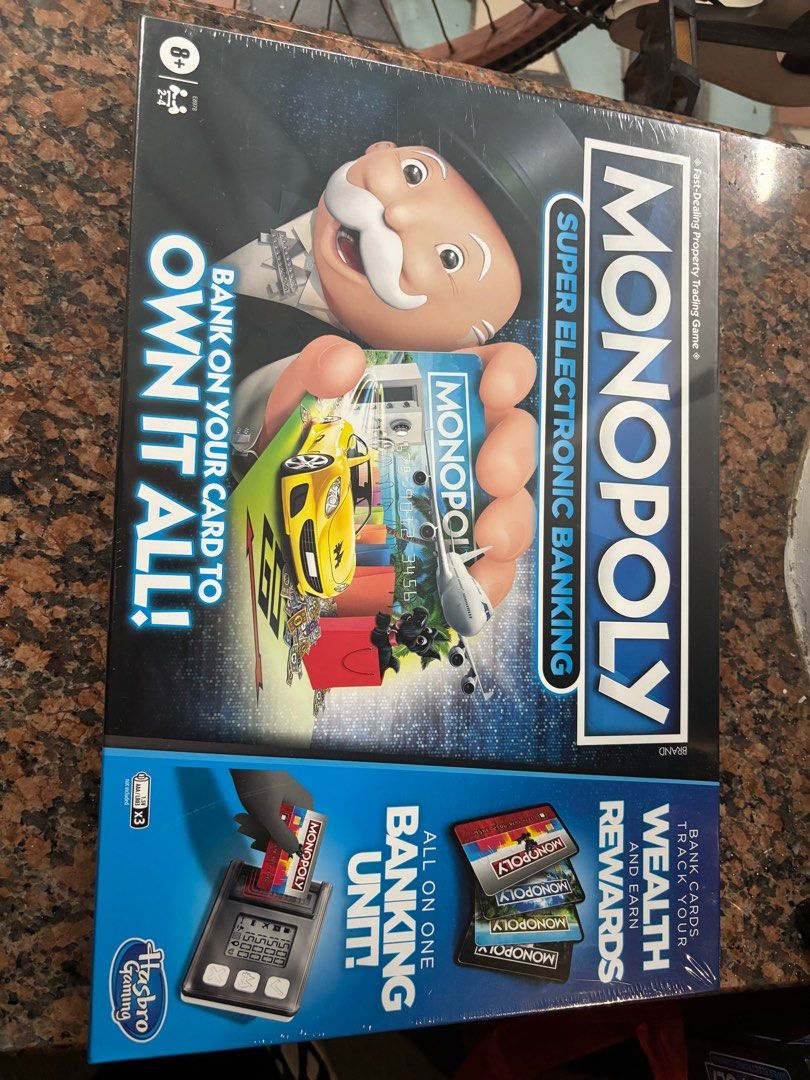Monopoly Super Electronic Banking Board Game, Hobbies & Toys, Toys ...