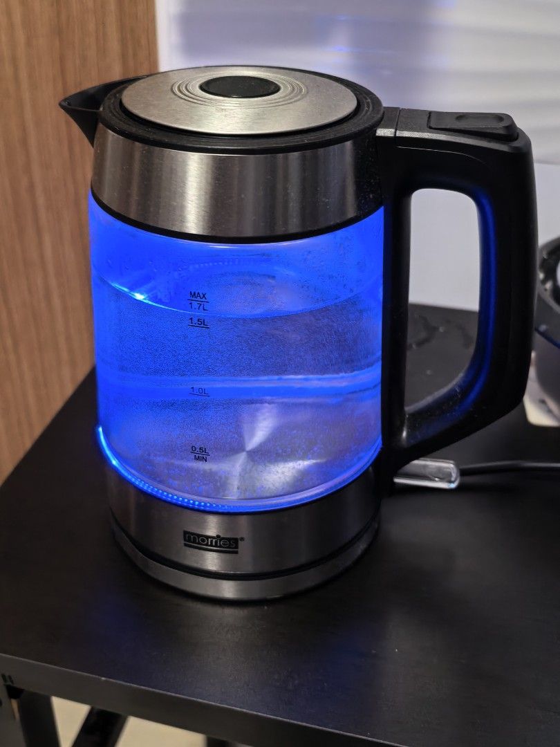Morris Electric Kettle with Blue LED, TV & Home Appliances, Kitchen ...