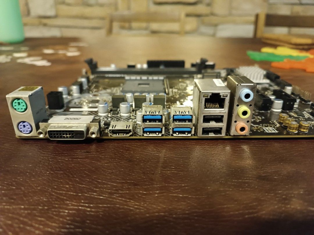 MSI A320M-A PRO MAX Motherboard, Computers & Tech, Parts & Accessories ...