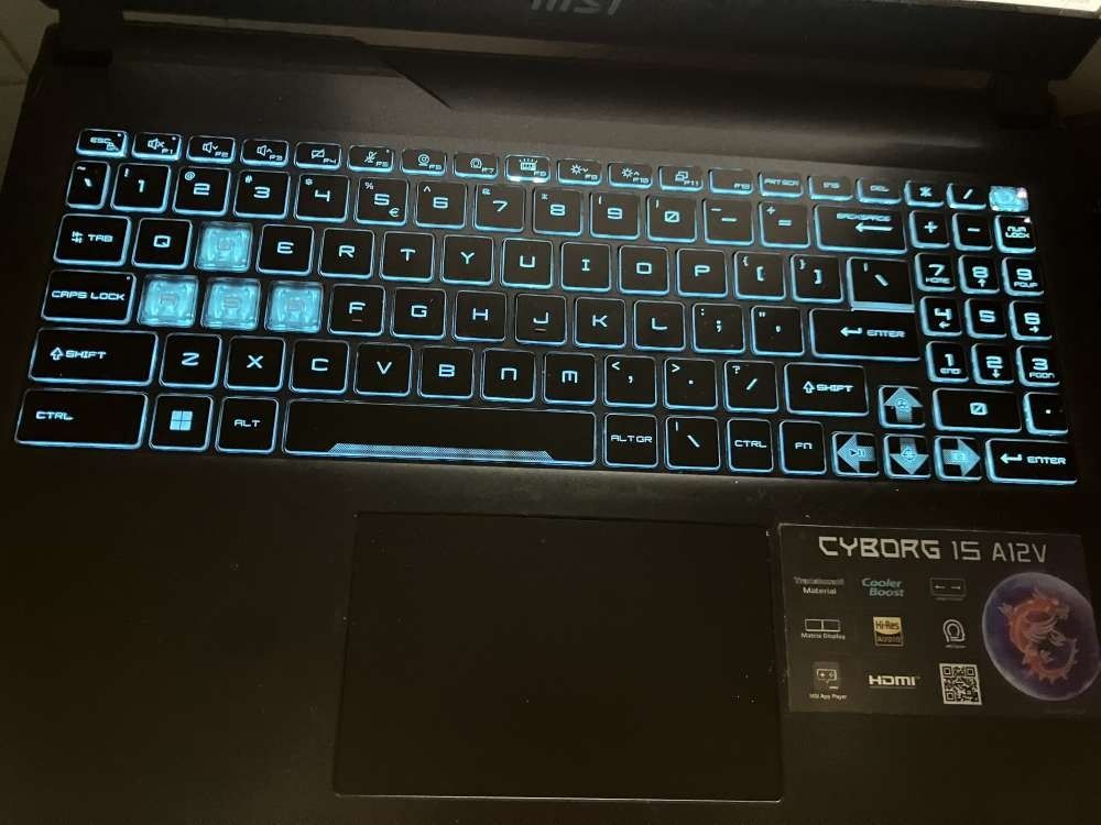 Msi Cyborg 15 A12V i5 12450 rtx 4050 電競電腦, 電腦＆科技, 手提電腦 - Carousell