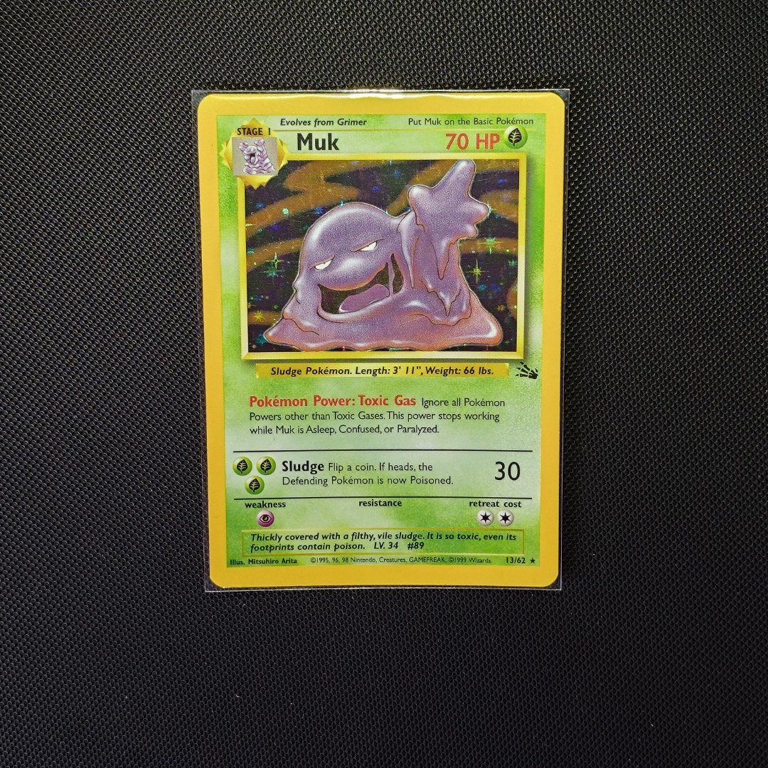 Muk [Holo] #13 - Pokemon Base Set - Pokemon Cards, Hobbies & Toys ...