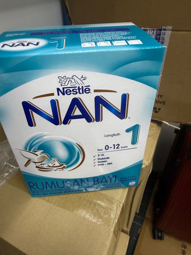Nestle NAN 1 Infant Formula (0-12 Months), Babies & Kids, Nursing ...