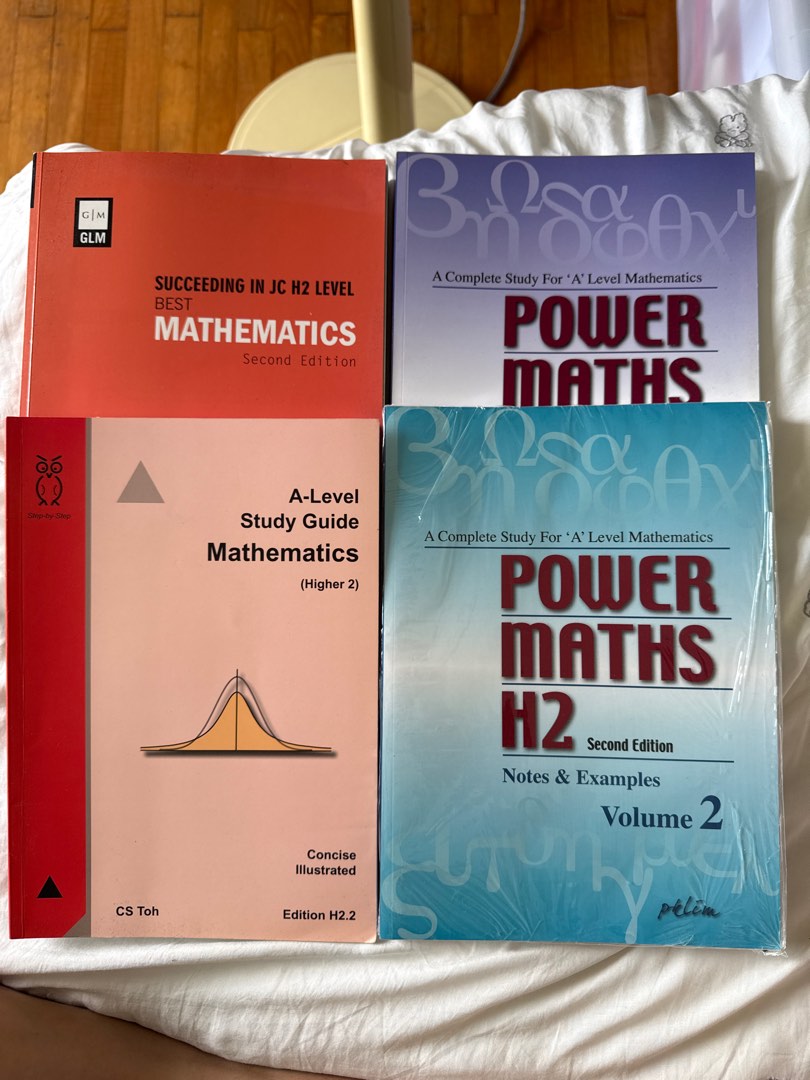 NEW JC alevel h2 math study guides, Hobbies & Toys, Books & Magazines ...