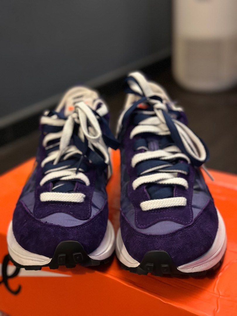 Nike Vaporwaffle Sacai - Dark Iris, Men's Fashion, Footwear, Sneakers ...