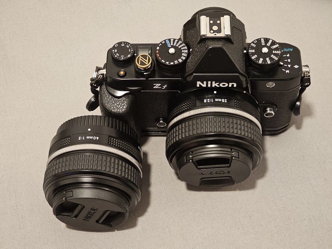 Nikon Zf Mirrorless Camera with Lenses, Photography, Cameras on Carousell