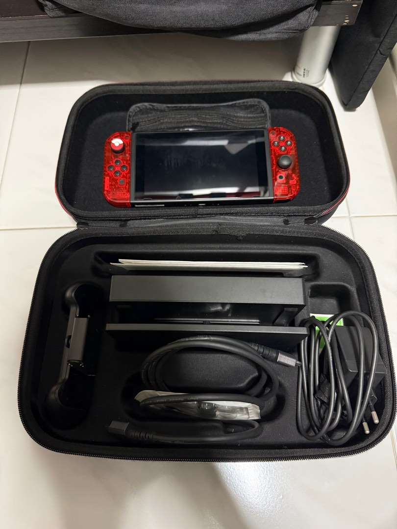 Nintendo Switch 1st Gen Console with free 64GB microSD card, Video ...