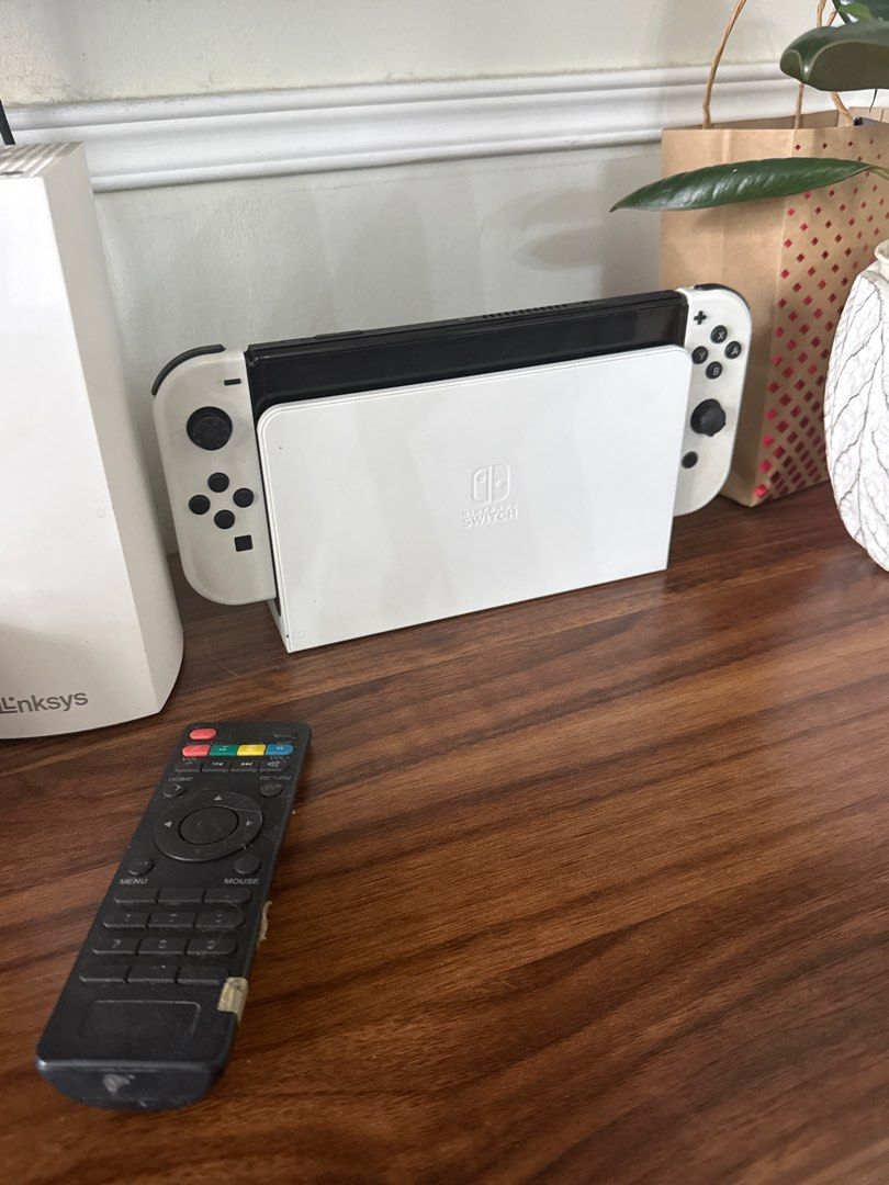 Nintendo Switch OLED White, Video Gaming, Video Game Consoles, Nintendo ...