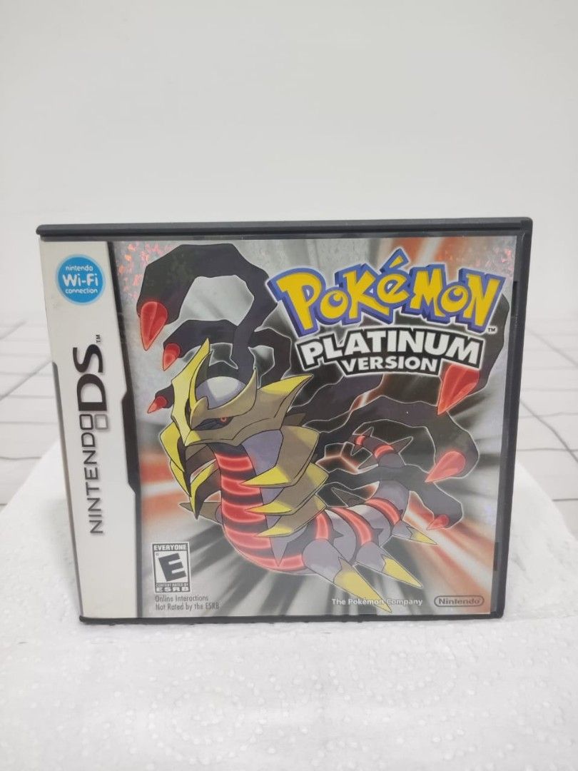 NO MANUAL Pokemon Platinum Nintendo 3DS NDS R1 USA, Video Gaming, Video ...