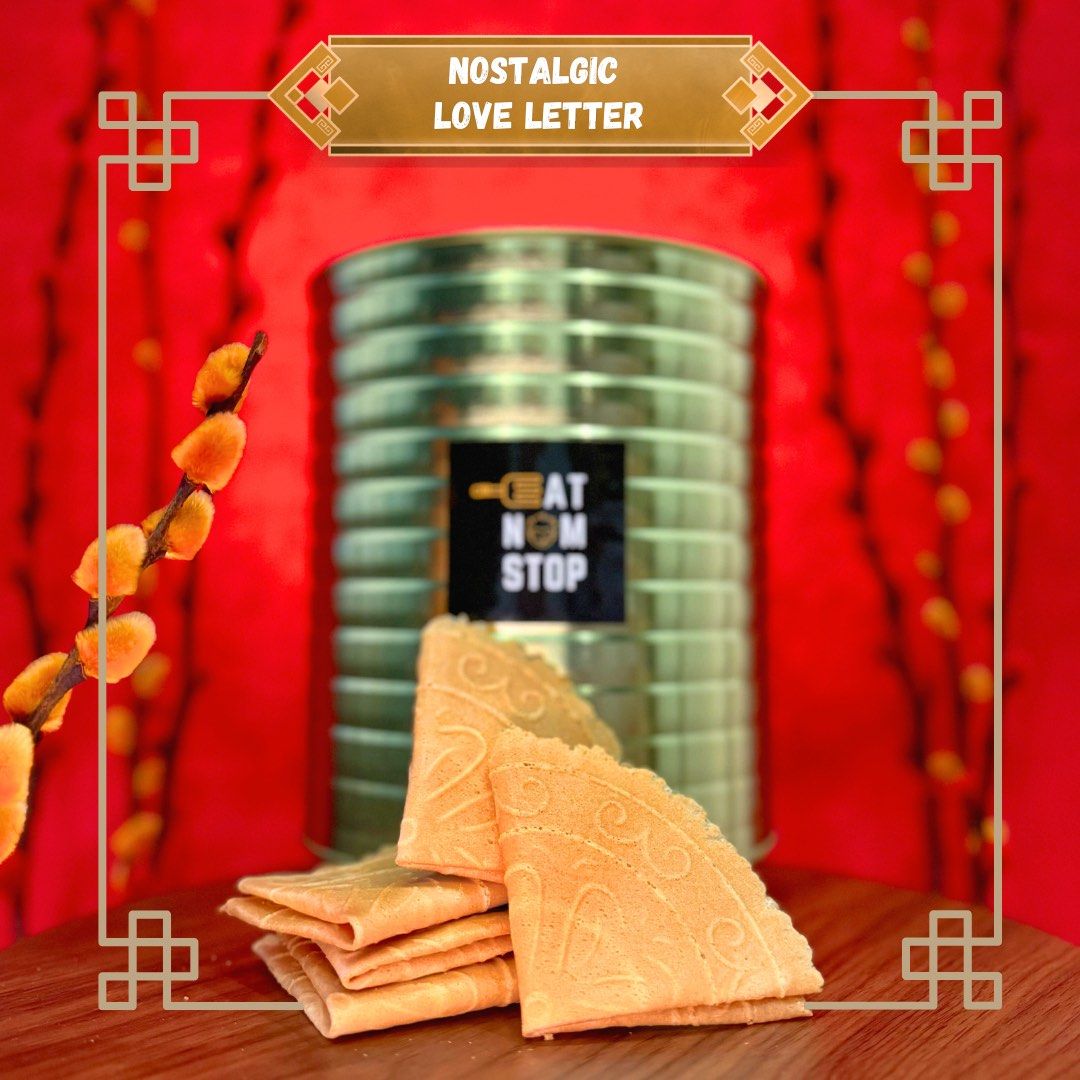 Nostalgic Love Letter Biscuits - Eat Nom Stop, Food & Drinks, Homemade ...
