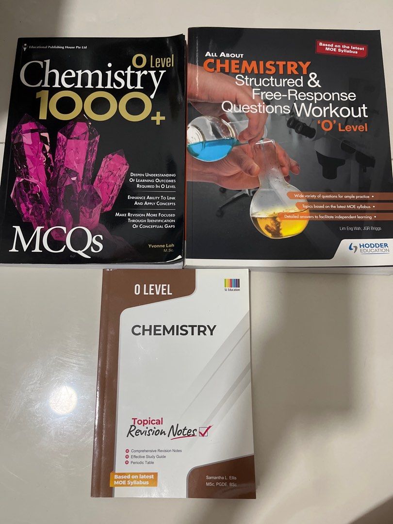 O Level Chemistry Revision Books, Hobbies & Toys, Books & Magazines ...