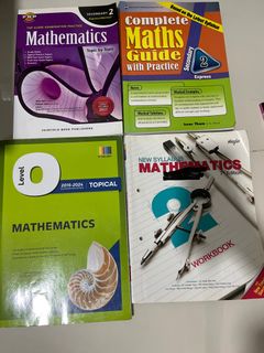 O Level A Math TYS 2015-2024 & think! A Math Textbook A (Express/G3 ...
