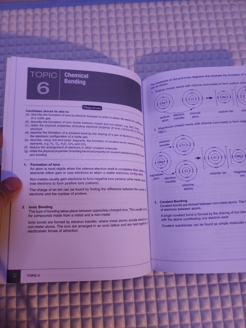 O Level Science Chemistry Topical Revision Notes, Hobbies & Toys, Books ...