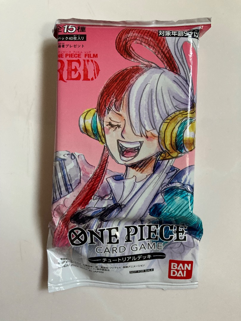 ONE PIECE - Film Red Trading Card Game Unopened, Hobbies & Toys, Toys ...