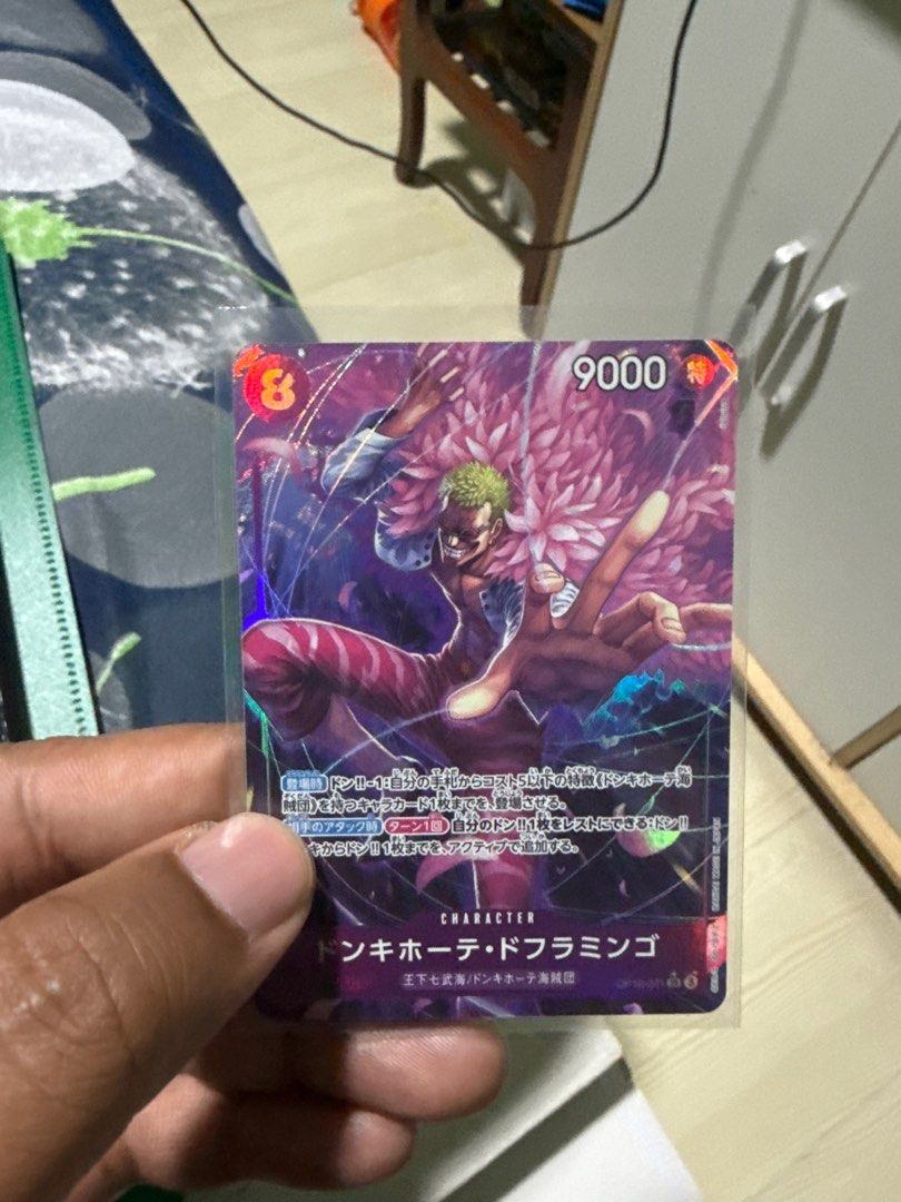 One Piece Card Game - Donquixote Doflamingo OP10 AA, Hobbies & Toys ...