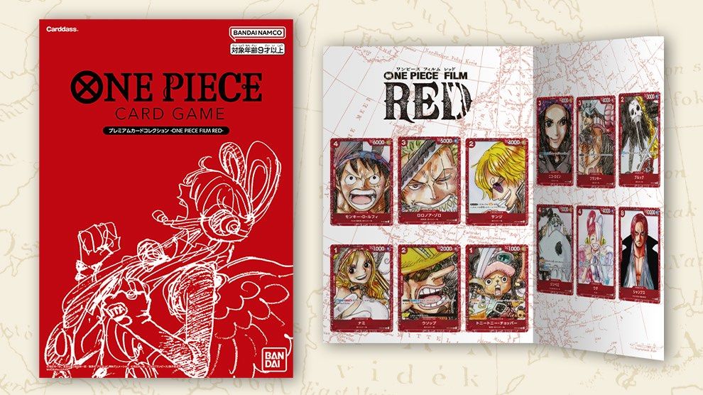 One Piece Card Game - Film Red Premium Collection, Hobbies & Toys, Toys ...