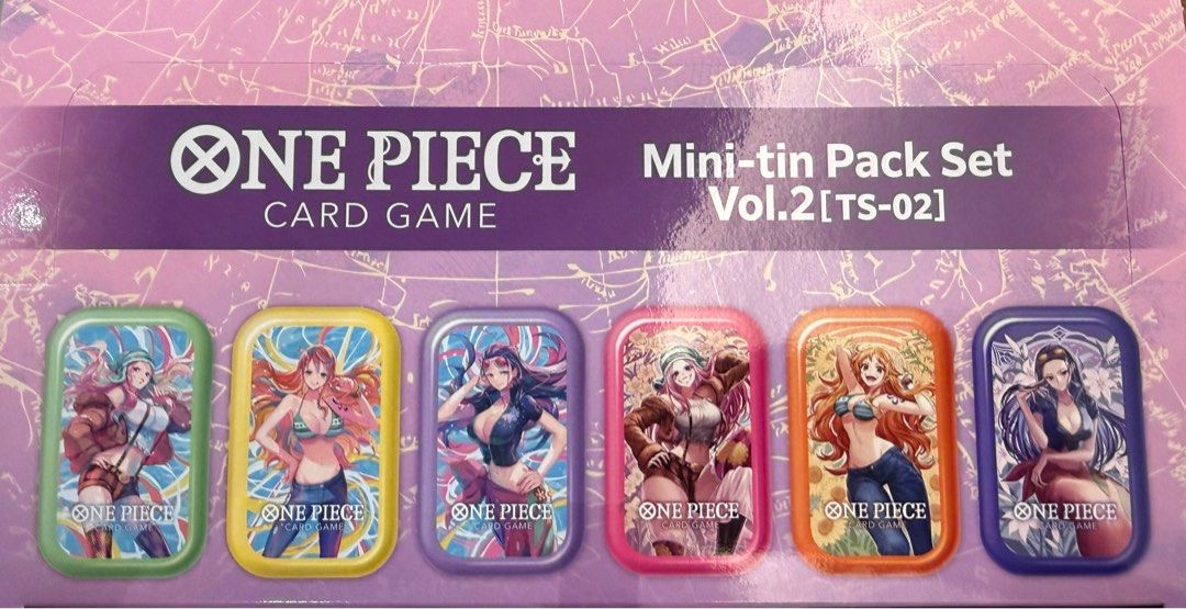 One Piece Card Game Mini-tin Pack Set Vol.2, Hobbies & Toys, Toys ...
