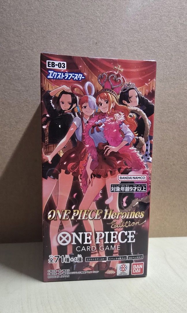 ONE PIECE EB 03 BOSSTER BOX (CONFIRM HIT BOX), Hobbies & Toys, Toys ...