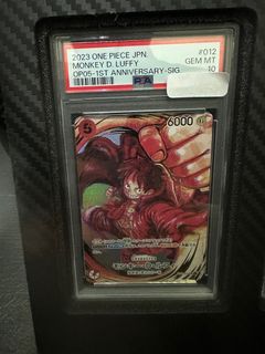 2025 One Piece KO Monkey D. Luffy Official Event Prize PSA 10, Hobbies ...