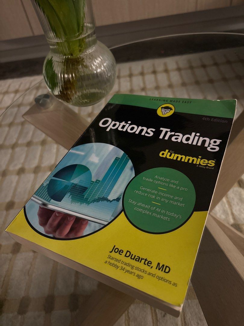 Options Trading for Dummies - 4th Edition, Hobbies & Toys, Books ...