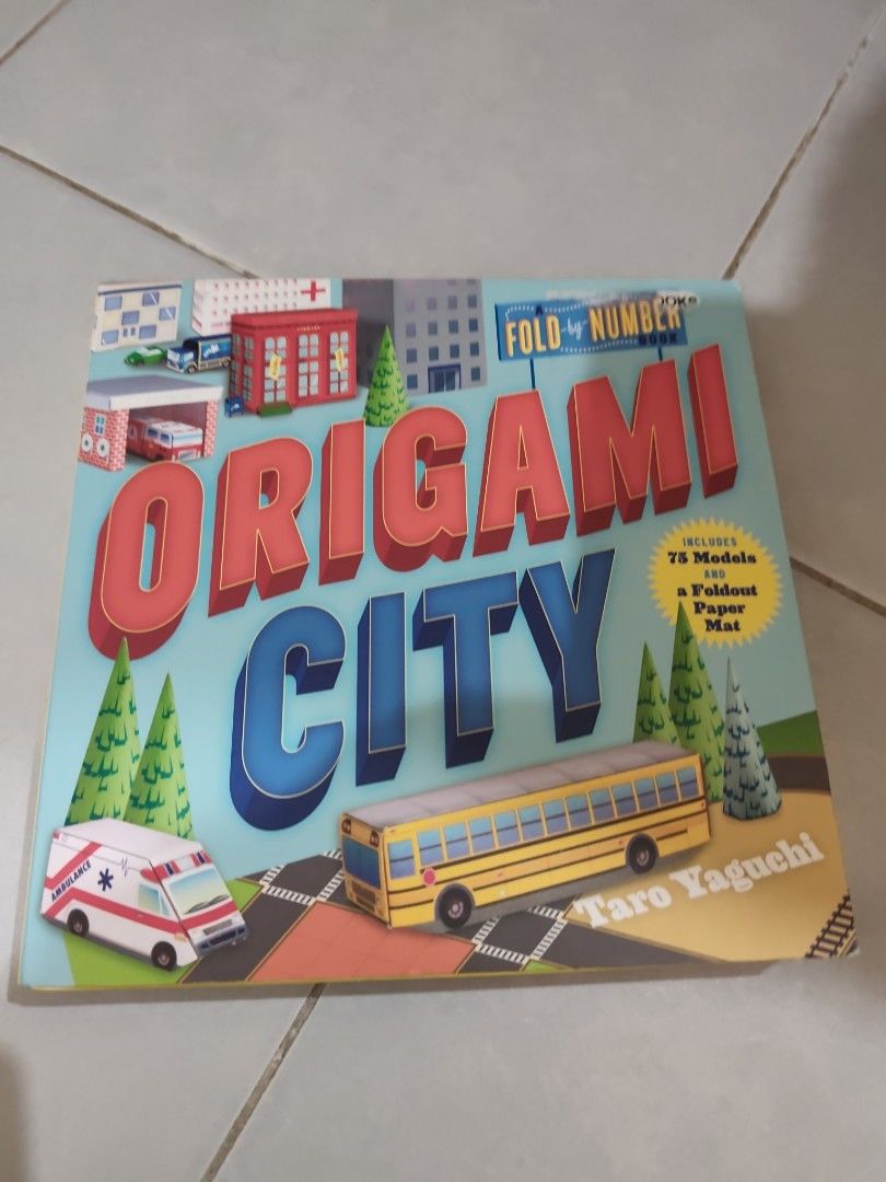 Origami City Book by Taro Yaguchi, Hobbies & Toys, Books & Magazines ...