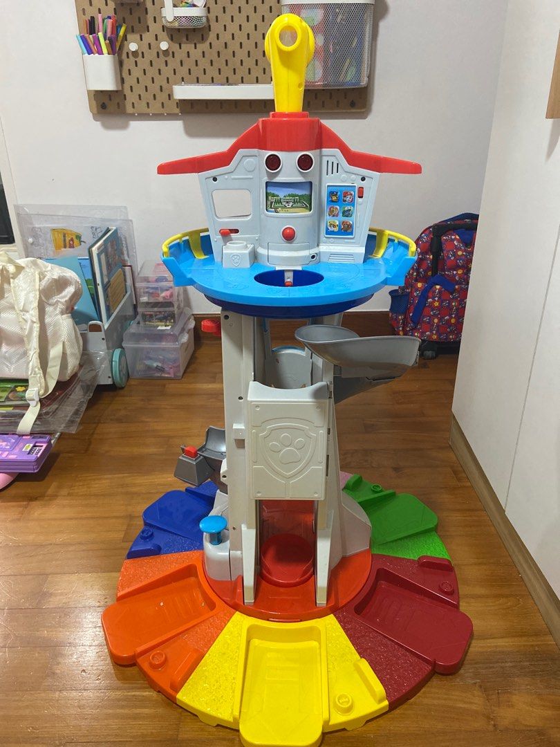 Paw Patrol Lookout Tower Playset, Hobbies & Toys, Toys & Games on Carousell