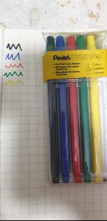 5 colors/set 25 colors Pastel color double-headed highlighter pen ...